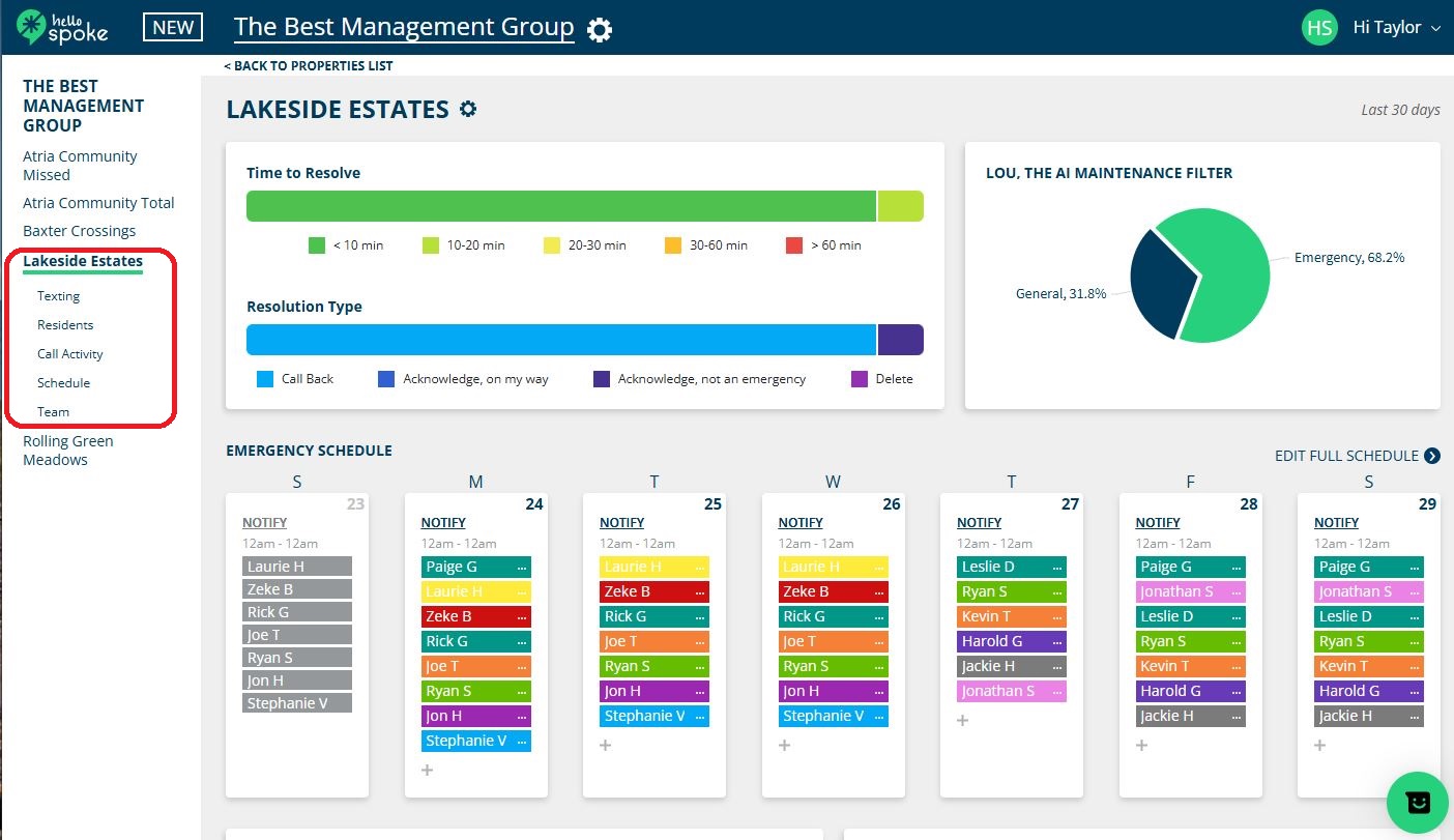 Navigating With The Side Panel – HelloSpoke Support